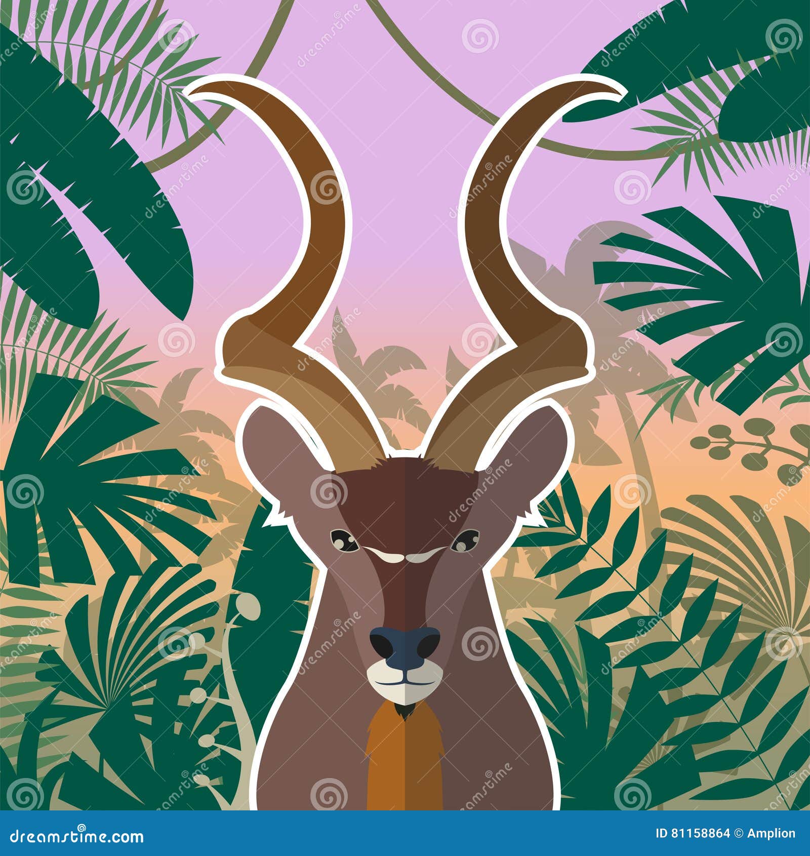 Koodoo Cartoons, Illustrations & Vector Stock Images - 11 Pictures to ...