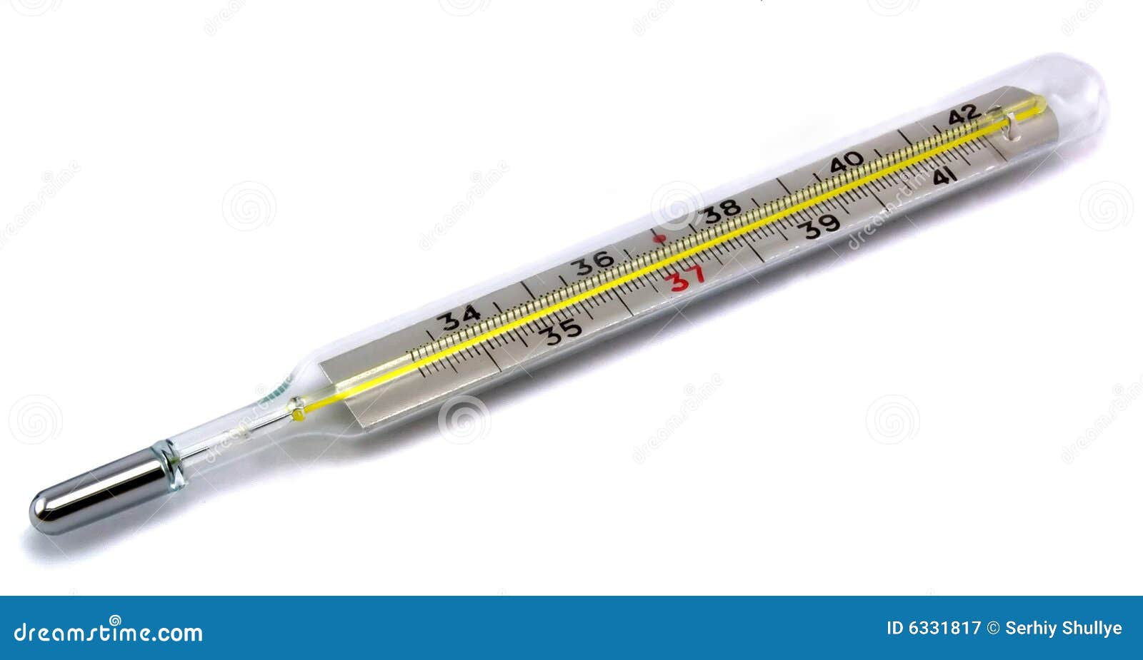 Koortsthermometer stock afbeelding. Image of sporten, experimenteel ...