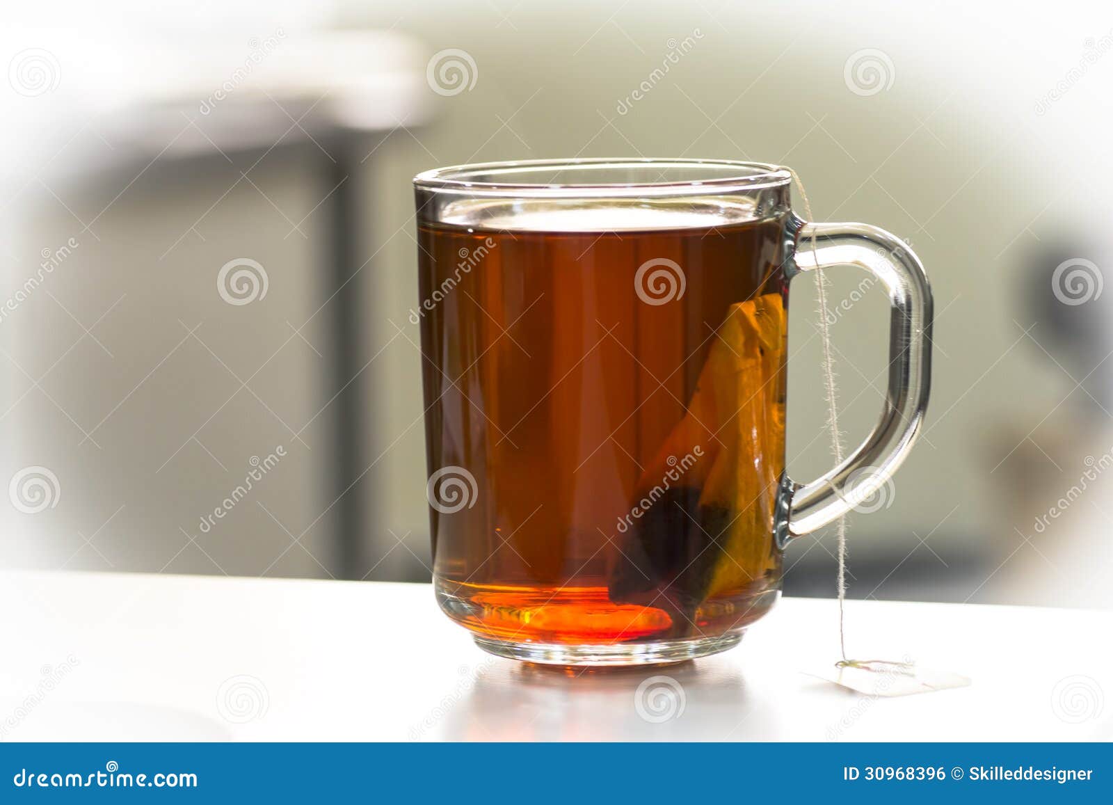 Kop thee stock foto. Image of rood, kruiden, enkelvoudig - 30968396