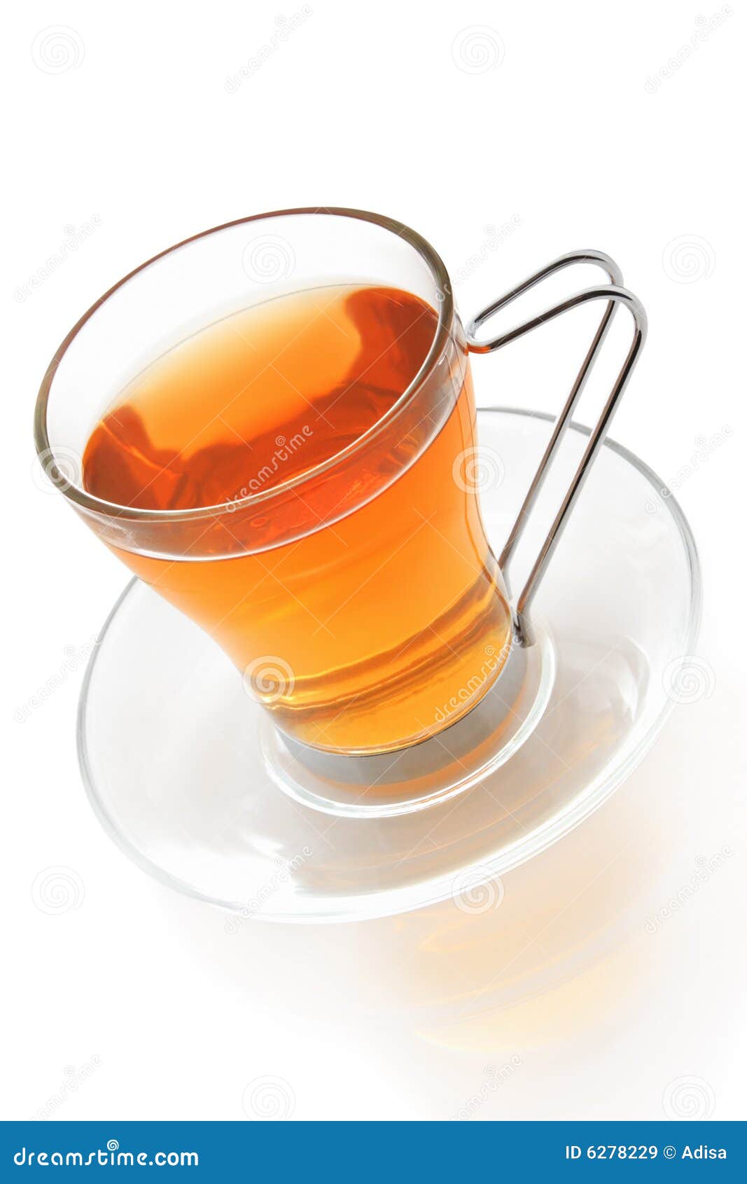 Kop thee stock afbeelding. Image of geïsoleerd, volledig - 6278229