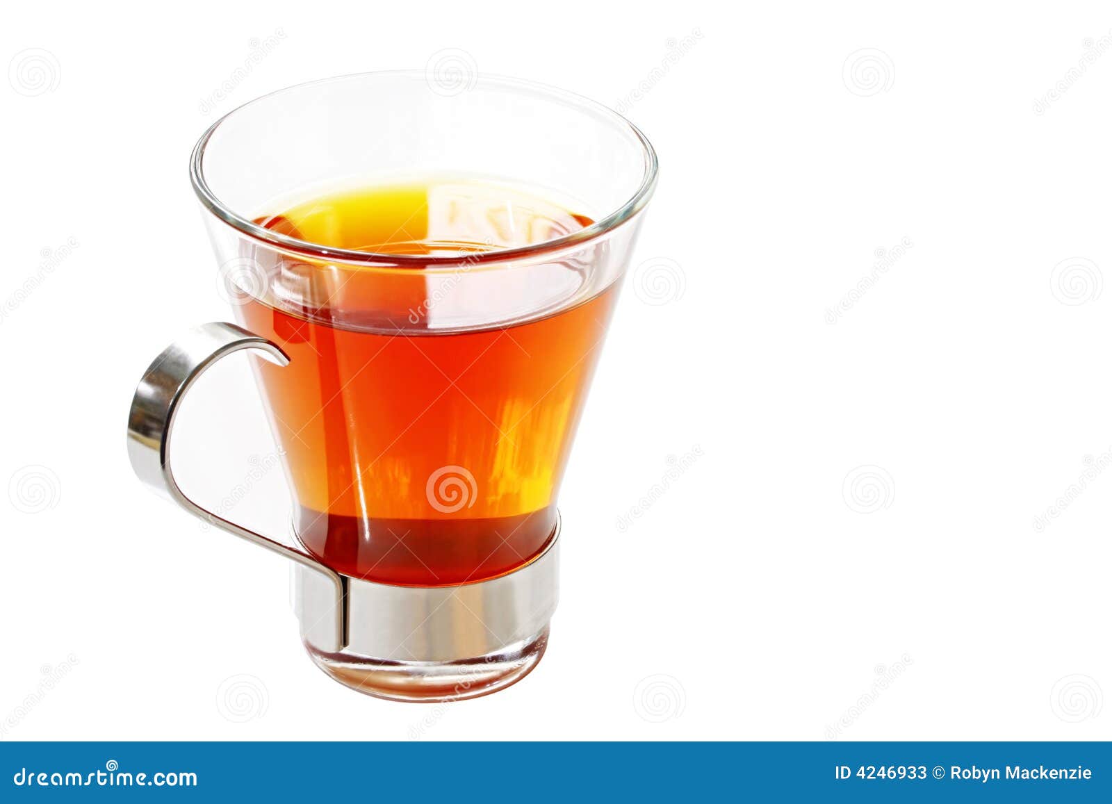 Kop thee (met Weg) stock afbeelding. Image of verfrissing - 4246933