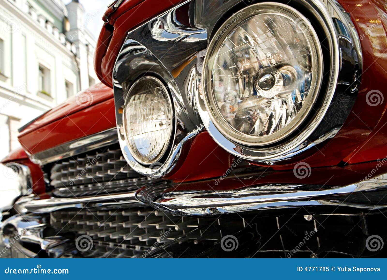 Koplampen Van De Oude Auto Picture. Image: 4771785