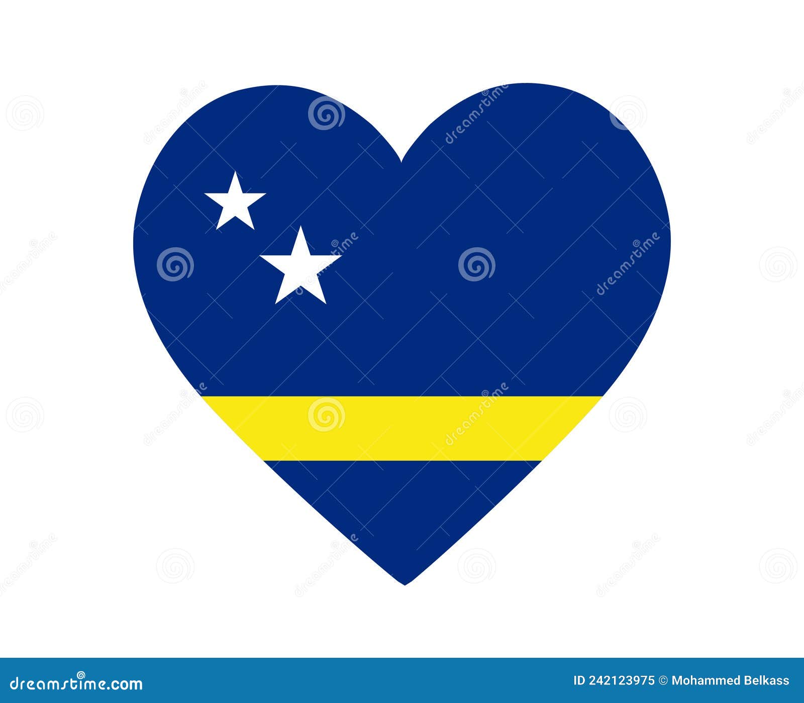 Curacao Icon Sign And Symbol. Curacao Color Icon For Website Design And ...