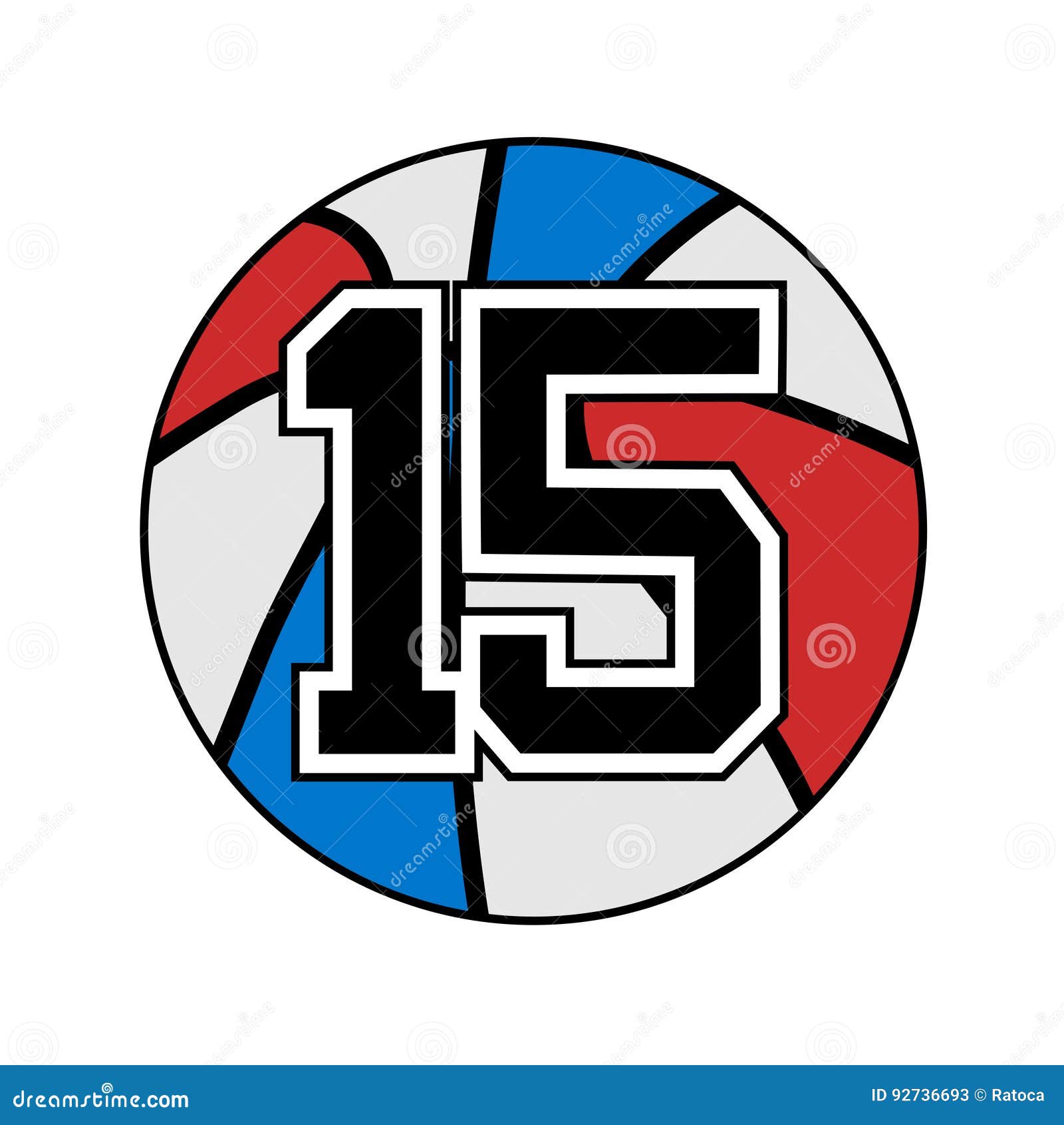 Korbball-Symboldesign vektor abbildung. Illustration von spieler - 92736693