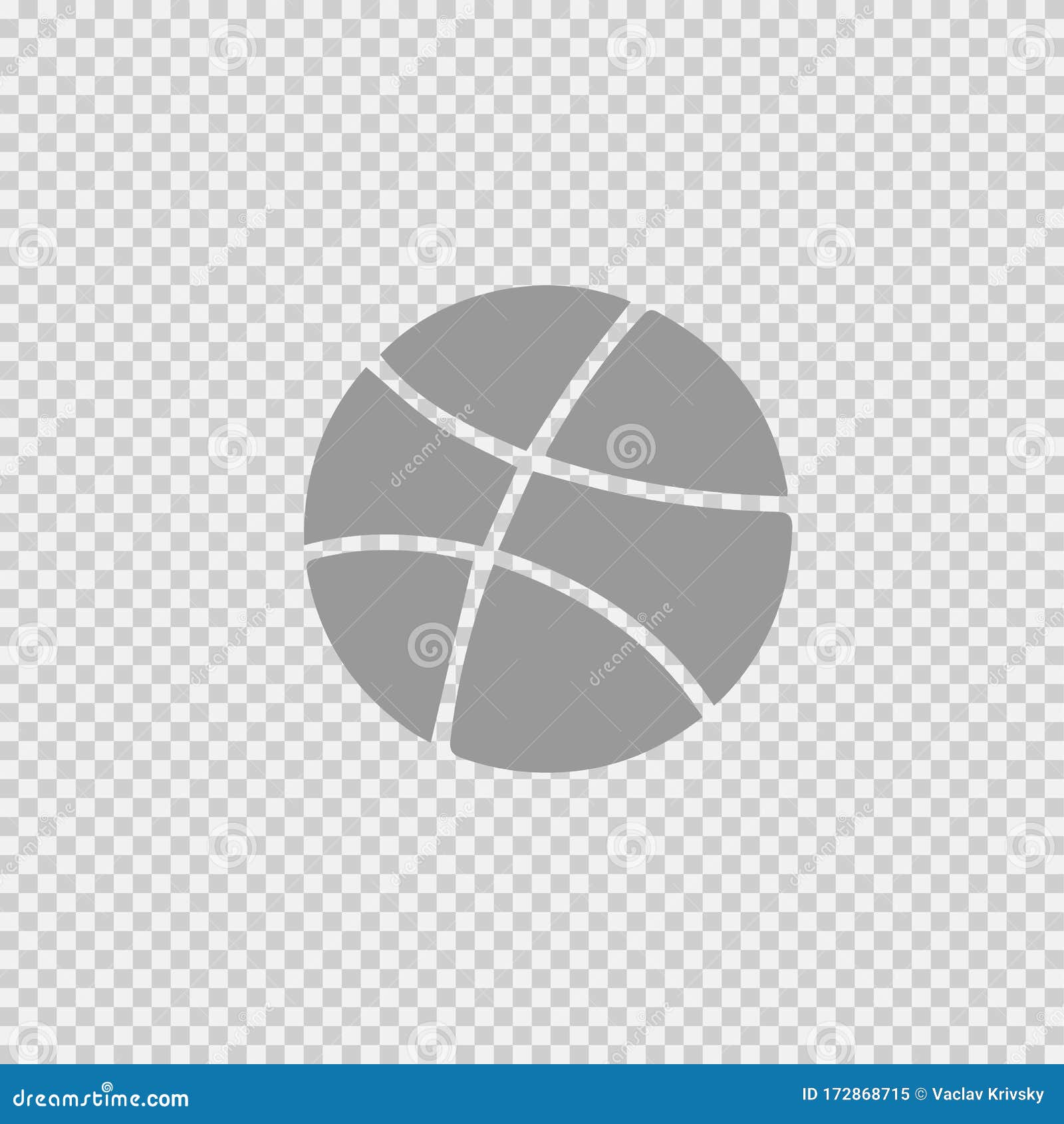 Korbball-Vektorikone EPS 10 Vektor Abbildung - Illustration von ...