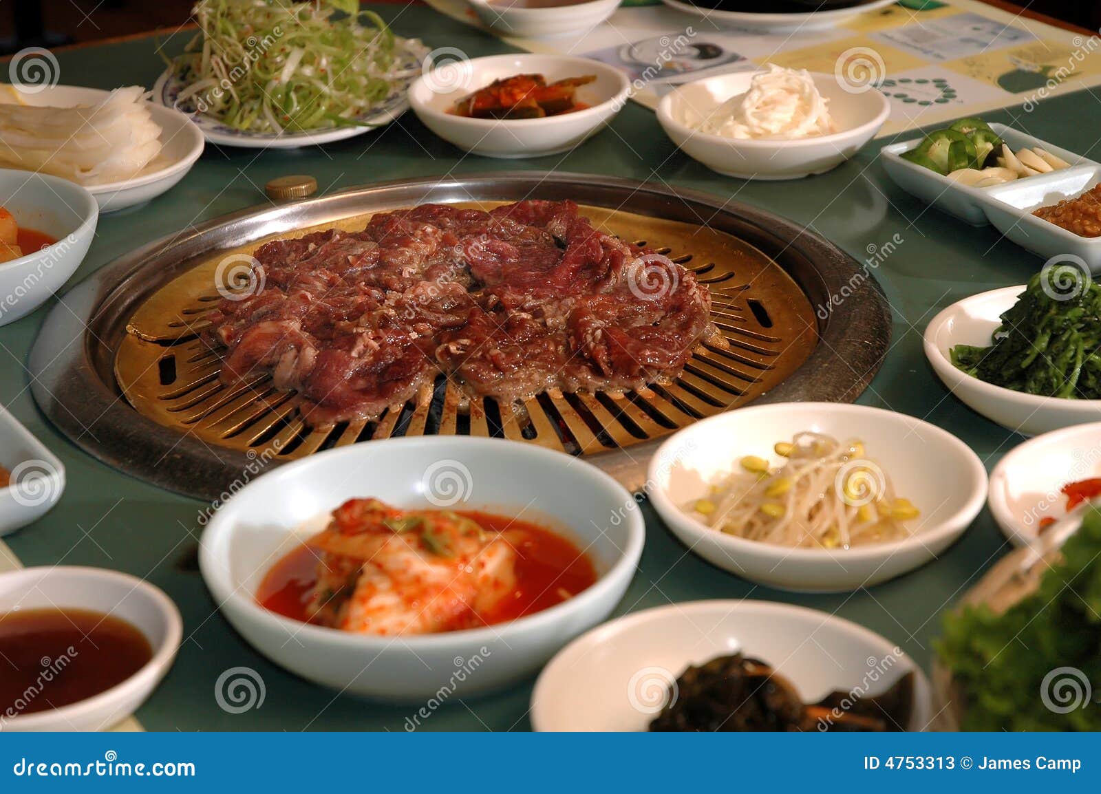 Korean barbecue stock image. Image of bulgogi, sauce, barbecue - 4753313