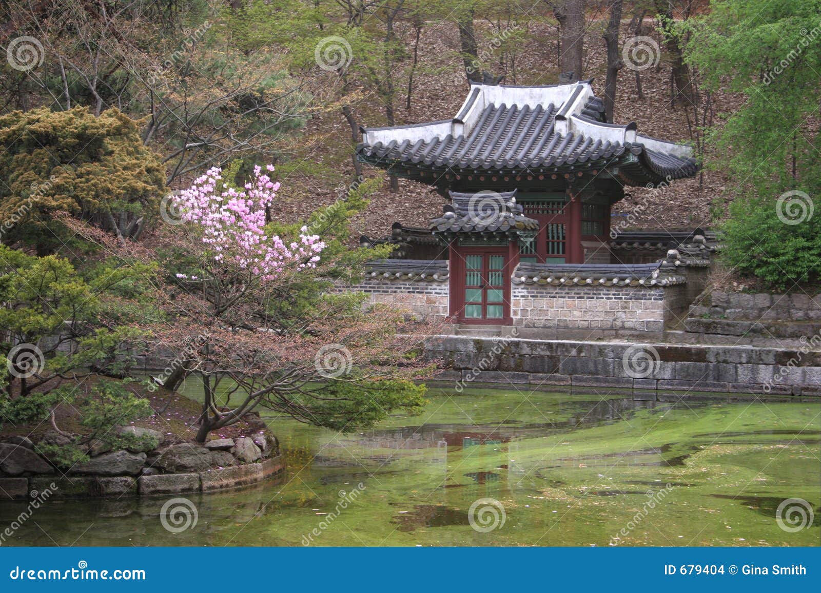 Korean building stock photo. Image of creative, culture - 679404
