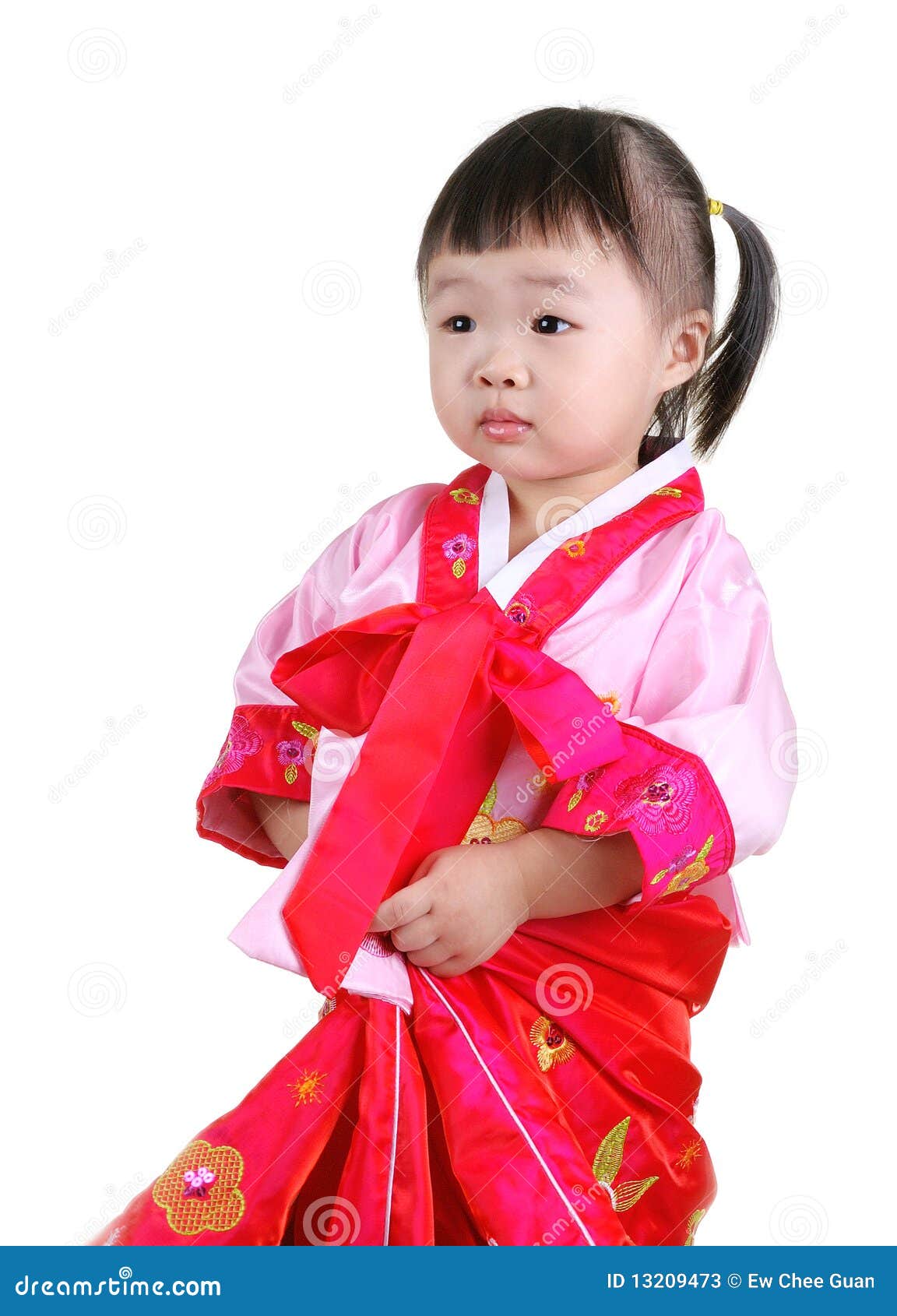 Korean child stock image. Image of beautiful, costume - 13209473