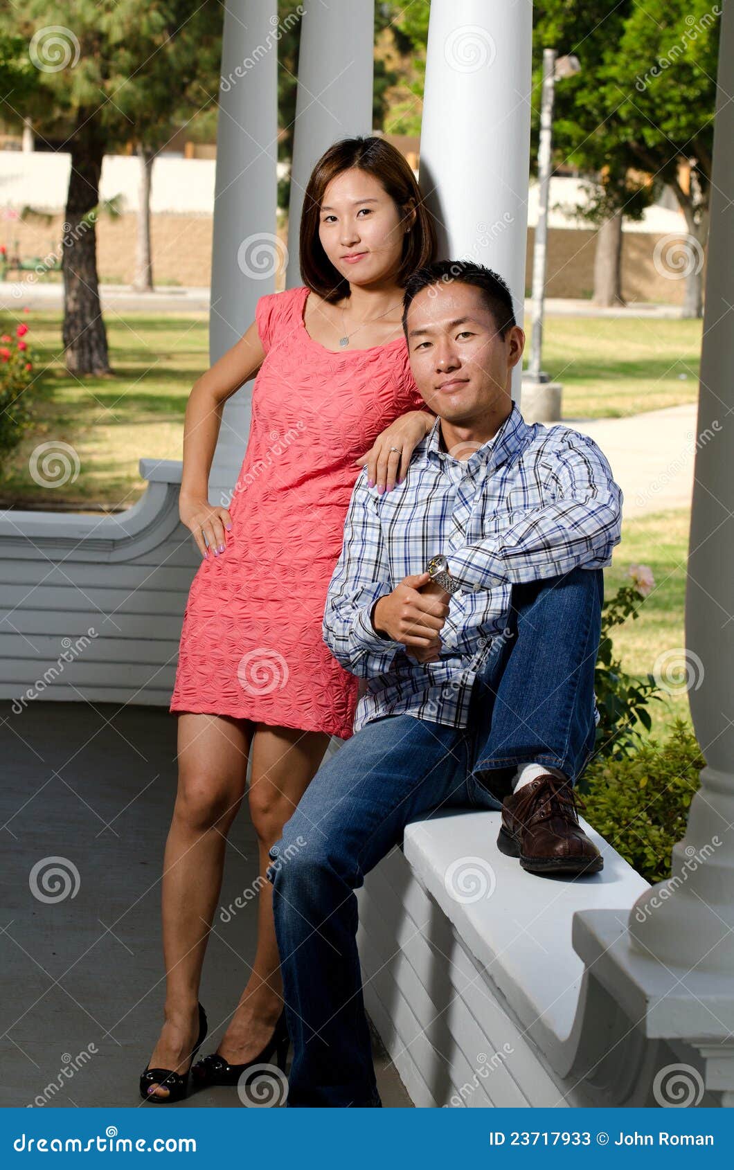 Korean couple stock image. Image of korean, happy, women - 23717933