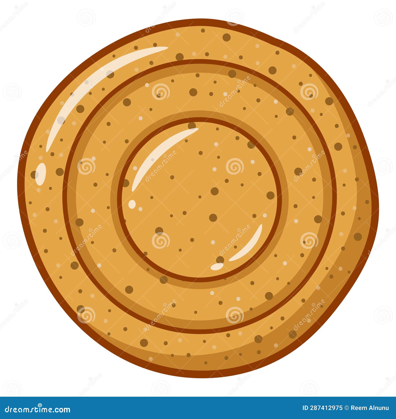 Korean Dalgona Candy Shape Drawing Stock Vector - Illustration of shape ...