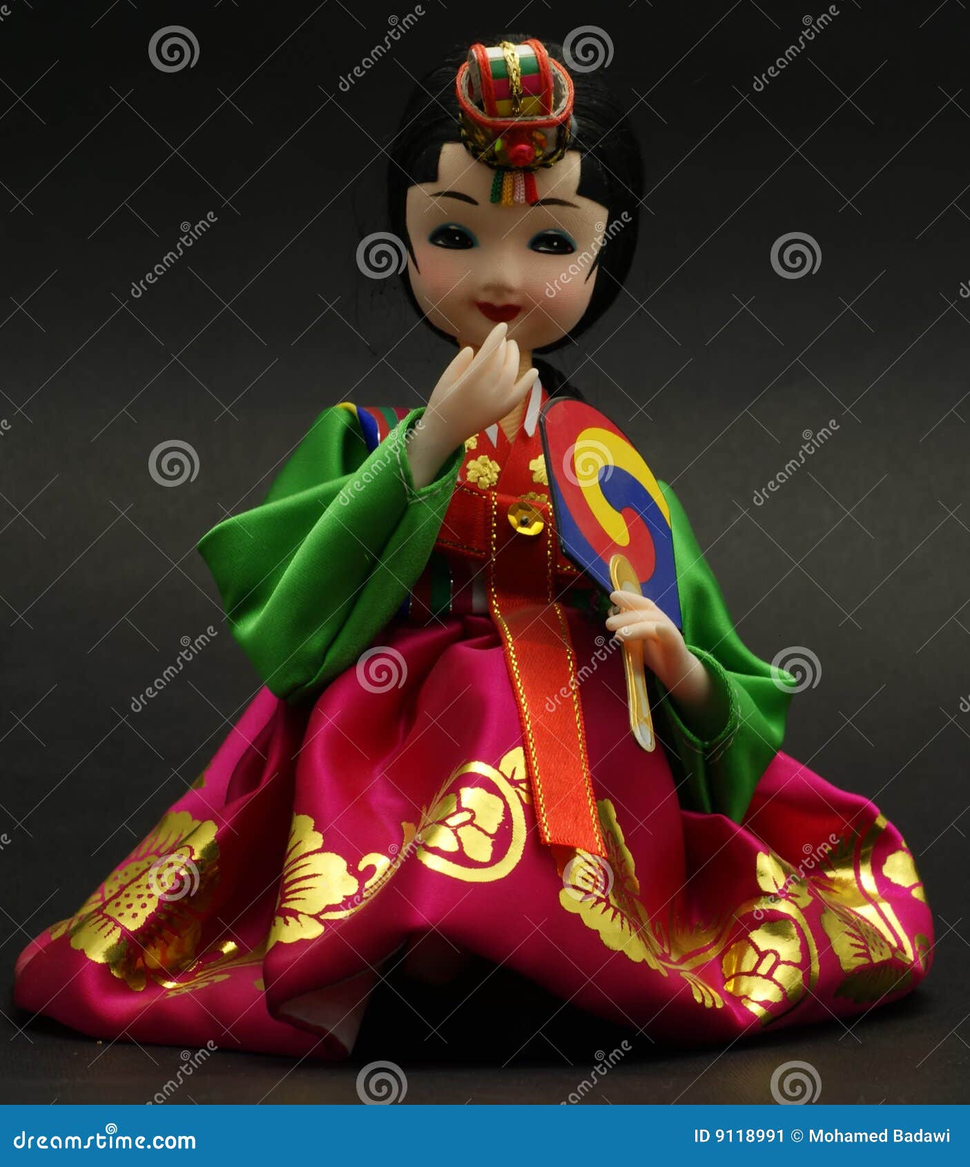Korean Doll Stock Image | CartoonDealer.com #36572659