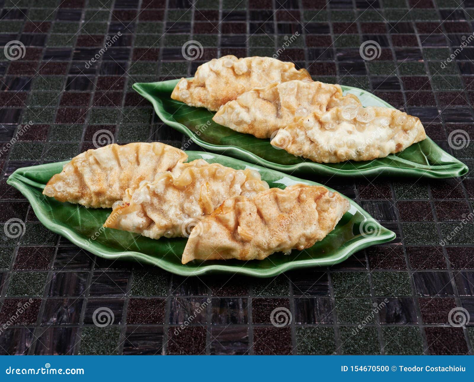 Korean dumplings mandu stock photo. Image of lunch, asian - 154670500