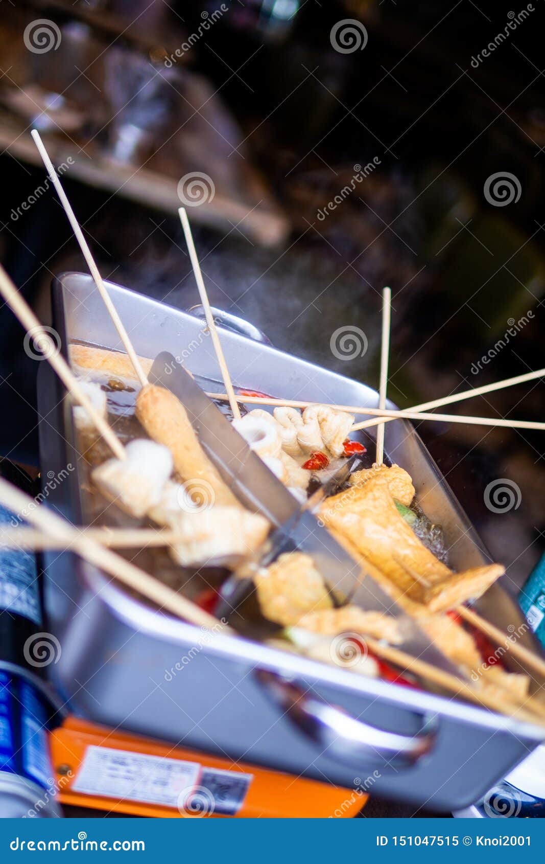 Korean Odeng Tangeomuk Odeng Guk, Korean Fish Cake Soup In Traditional ...