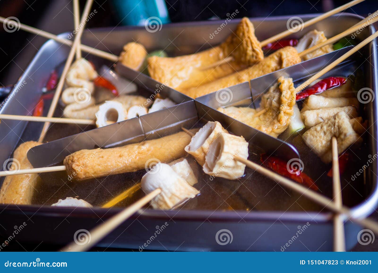 Korean Odeng Fish Cake Or Eomuk Guk Is Popular Street Foods Style ...