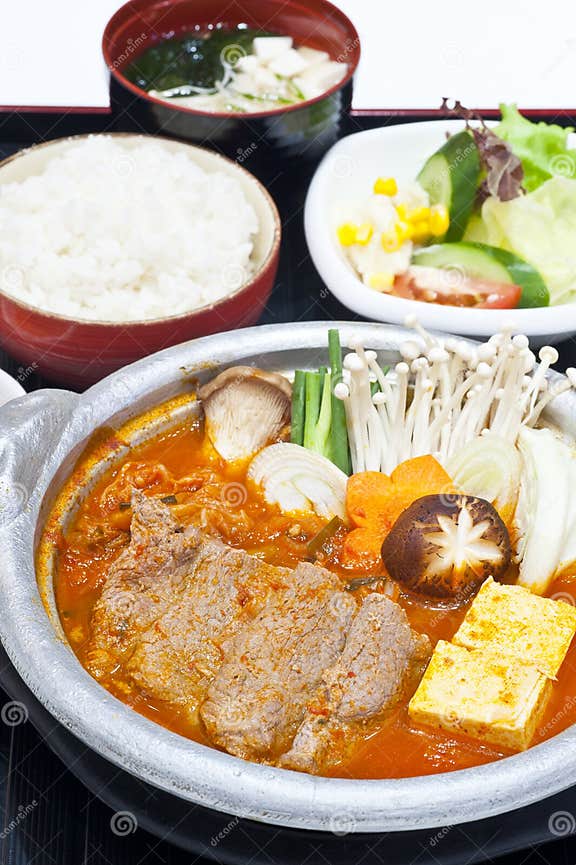 Korean food set stock photo. Image of dish, dinner, breakfast - 20374732