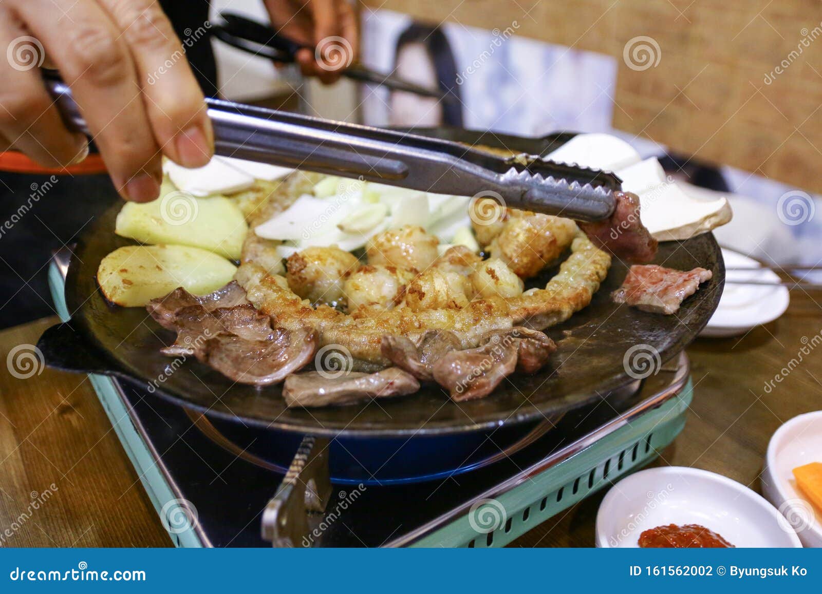 Korean Grilled Beef Tripe, Gopchang-gui Editorial Photography - Image ...