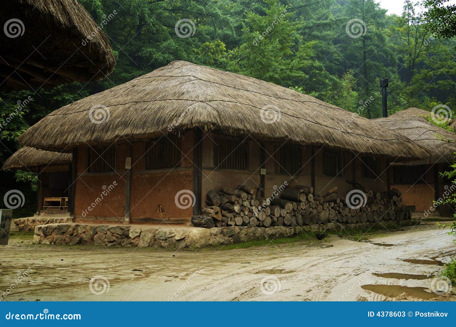Korean home stock image. Image of palace, meaning, asia - 4378603