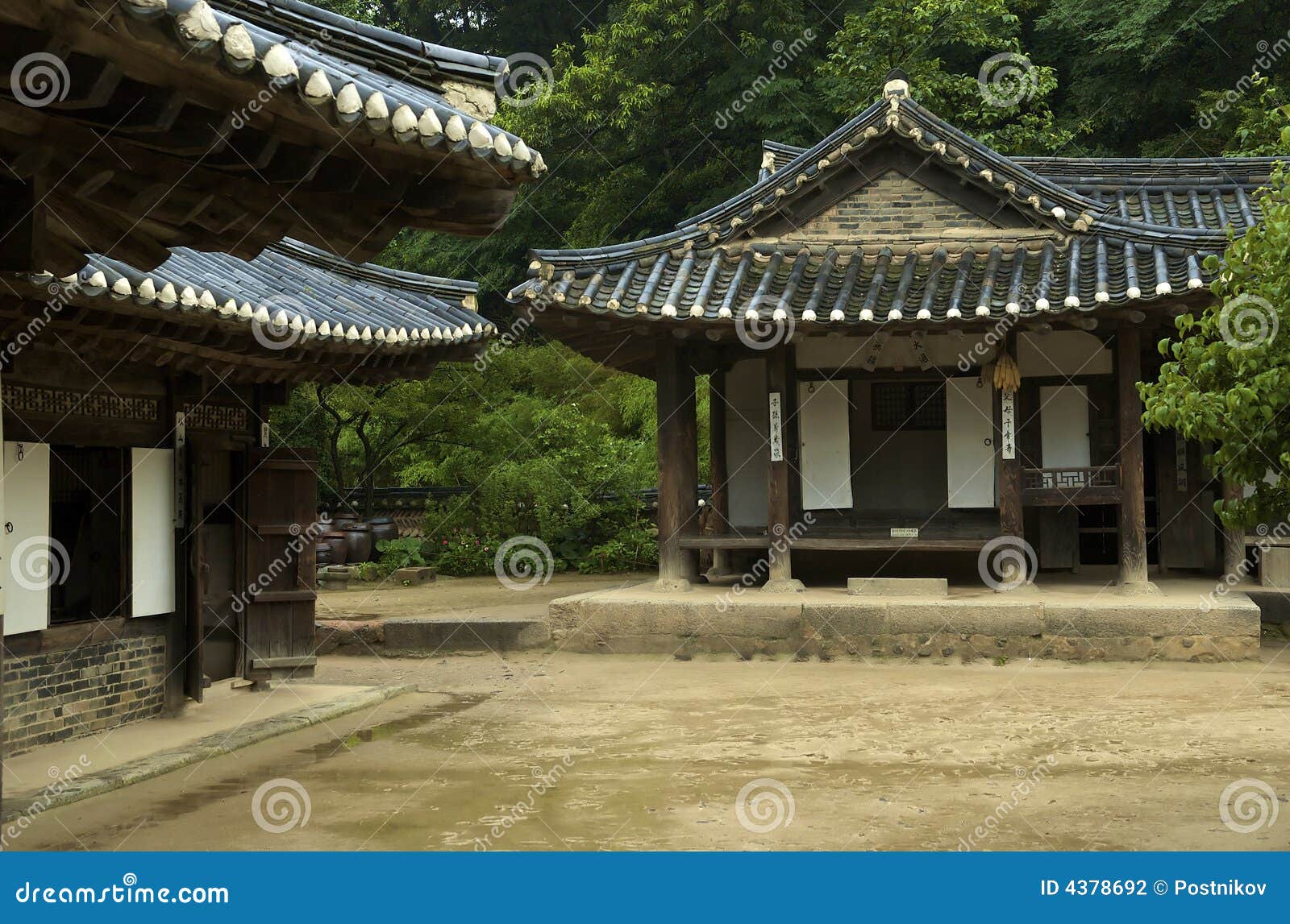 Korean home stock photo. Image of buddhism, lovely, korean - 4378692