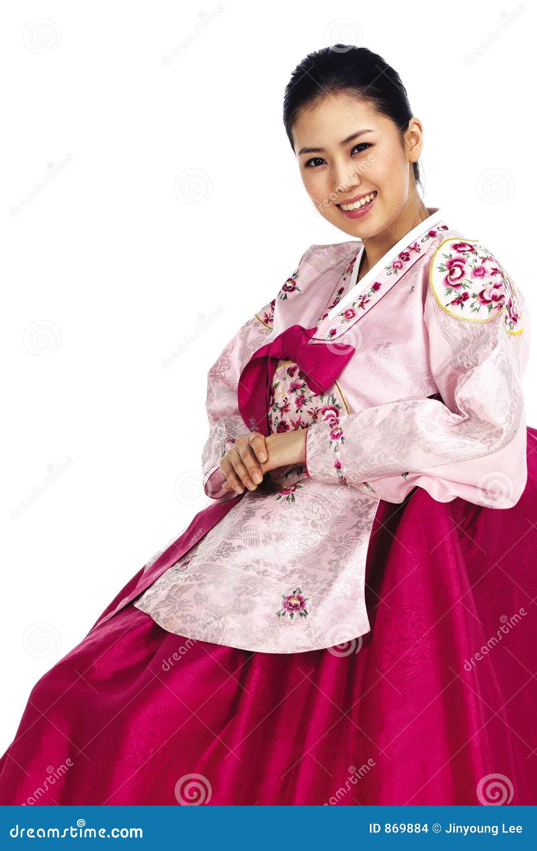 Korean Lady stock photo. Image of smiling, traditional - 869884