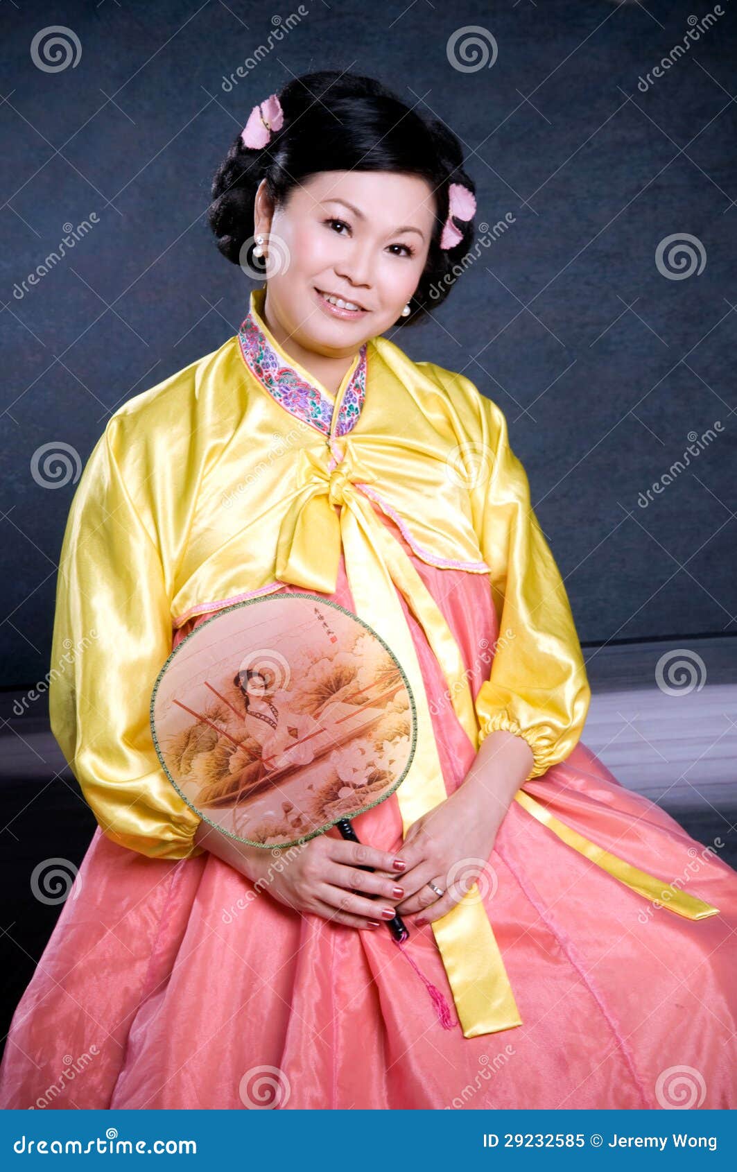 Korean lady close up stock image. Image of closeup, korean - 29232585