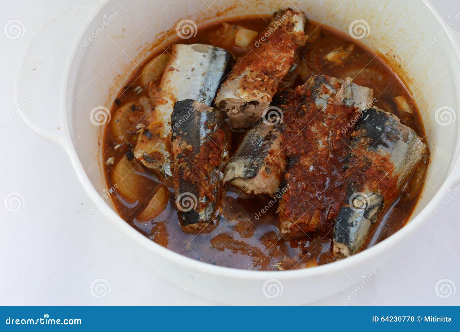 Korean mackerel stew stock photo. Image of mackerel, white - 64230770