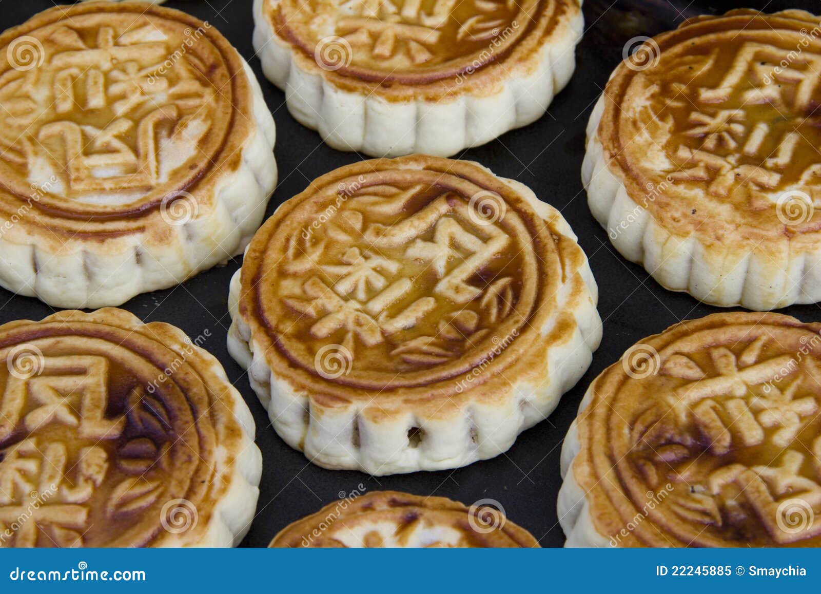 Korean moon cake stock image. Image of food, bake, western - 22245885