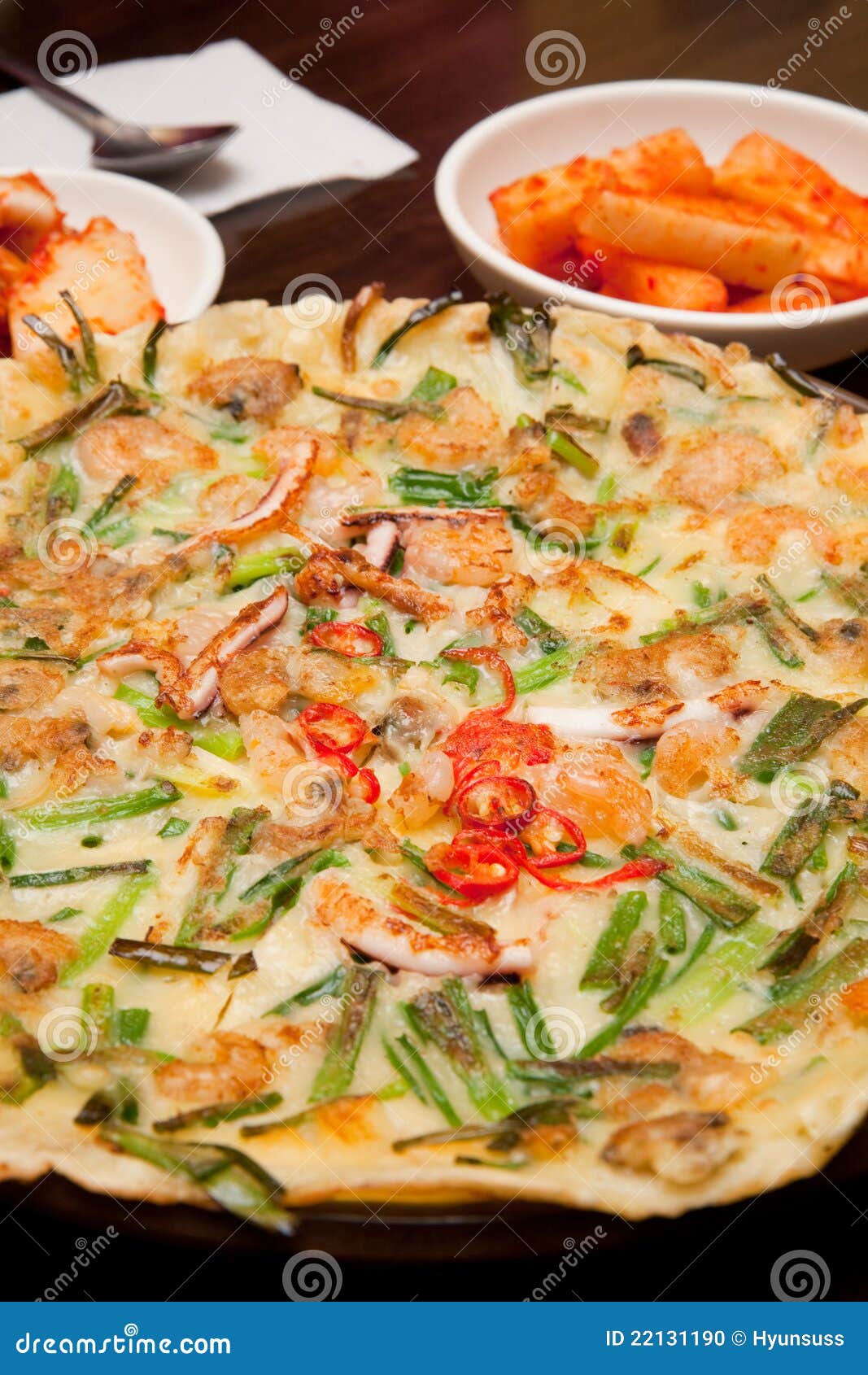 The korean pan cake stock photo. Image of food, baguette - 22131190