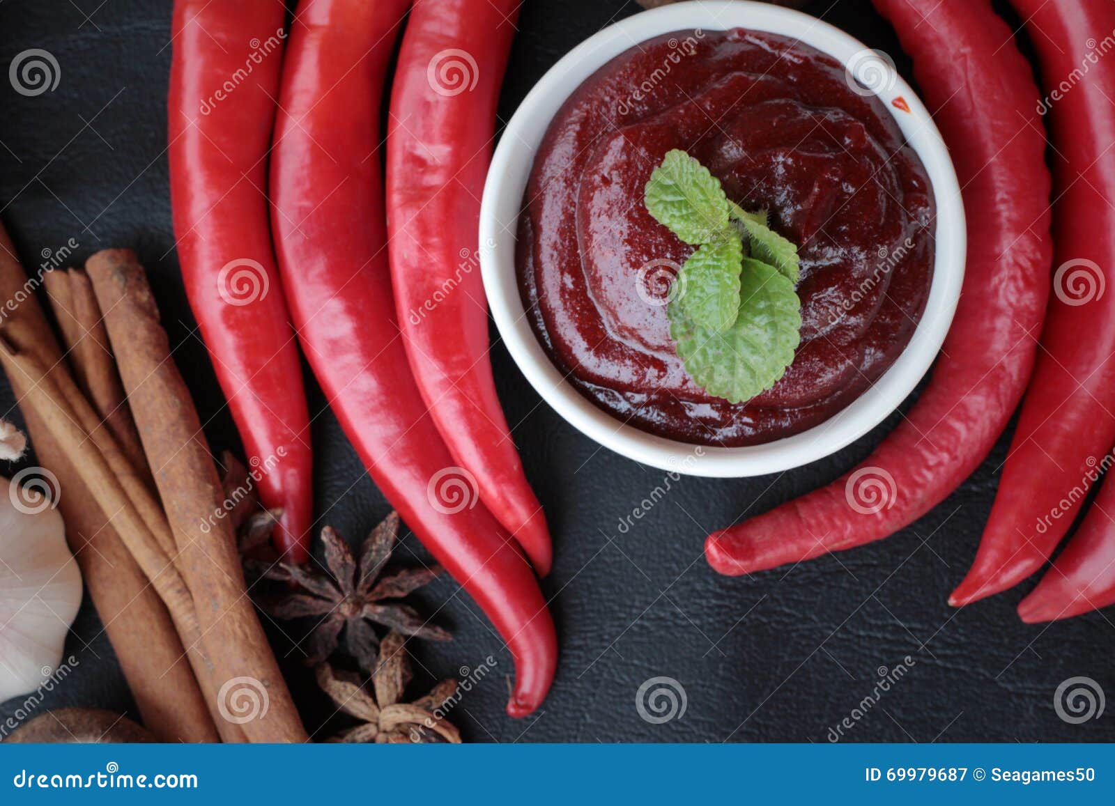 Korean Red Pepper Gochujang for Cooking. Stock Image - Image of ...