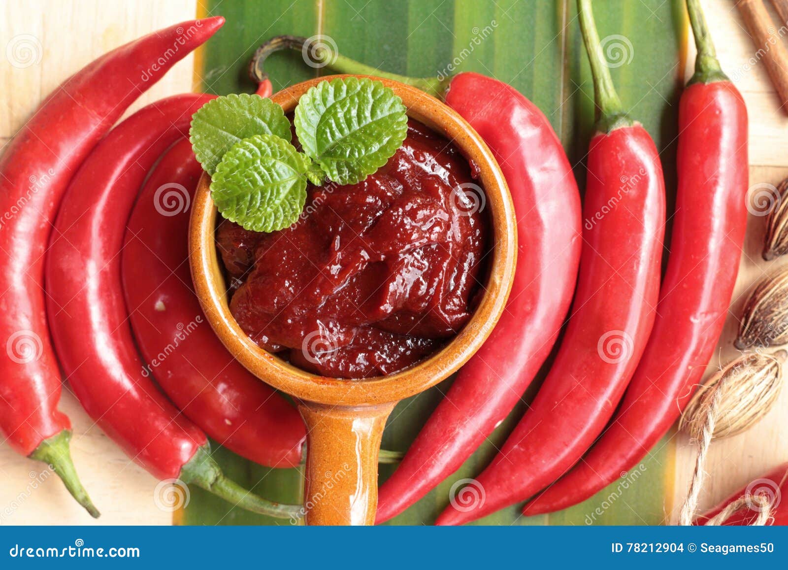 Korean Red Pepper Gochujang for Cooking. Stock Photo - Image of ...