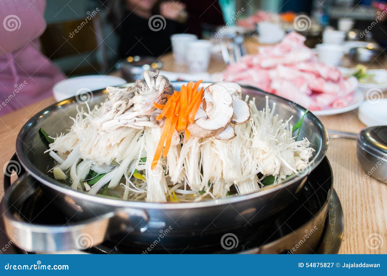 Korean shabu stock image. Image of meal, oriental, delicious - 54875827