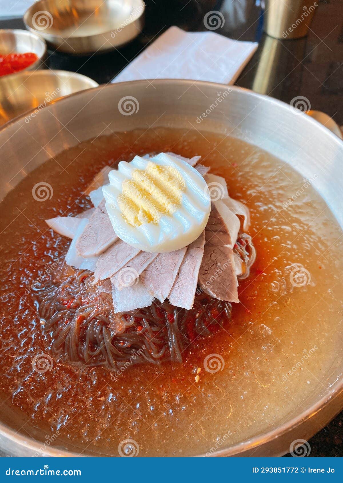 Korean spicy noodle stock photo. Image of korean, noodle - 293851772