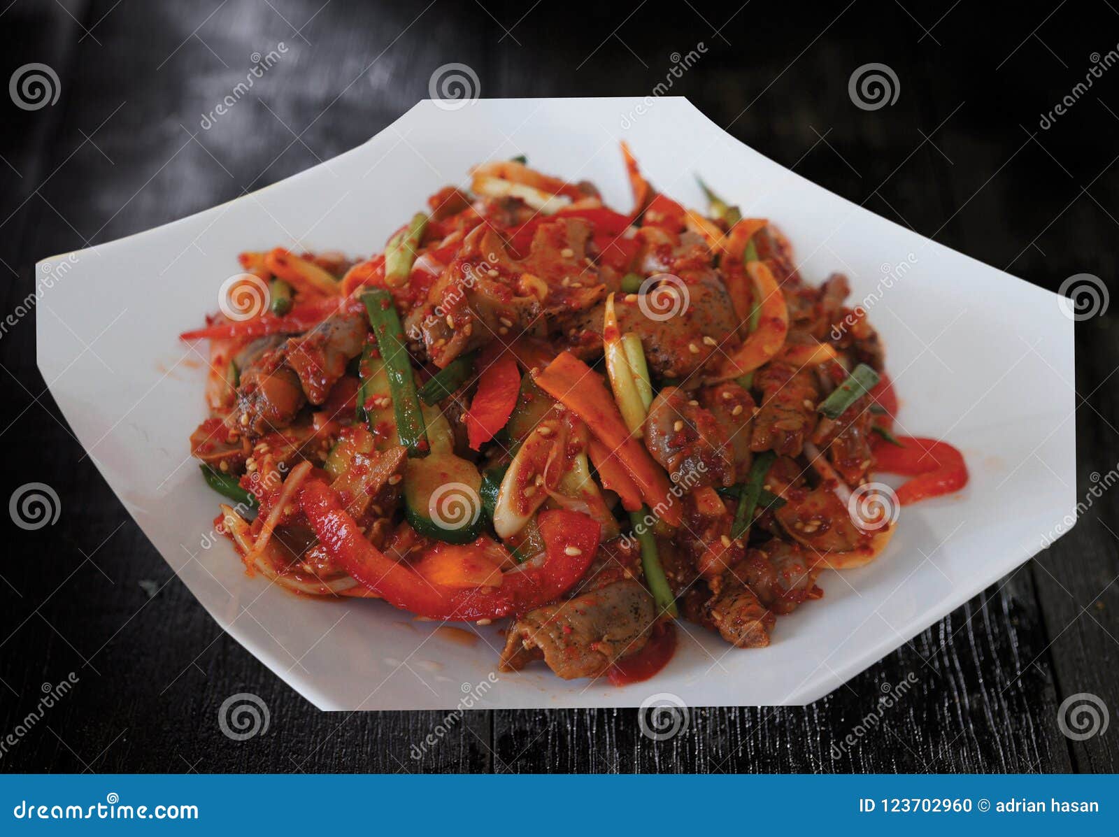 Korean Spicy Traditional Food Stock Photo - Image of food, spicy: 123702960