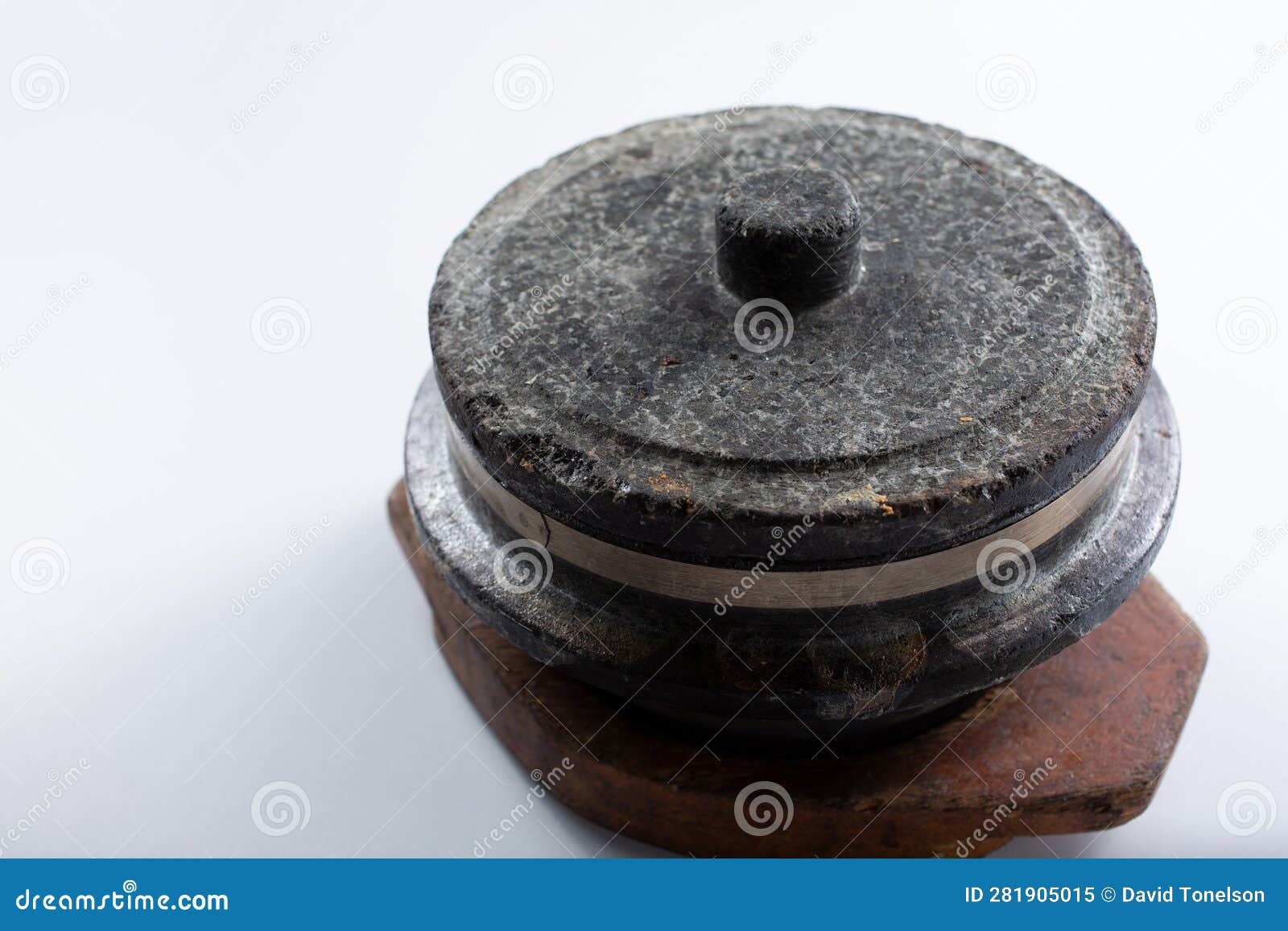 Korean stone rice pot stock image. Image of kitchen - 281905015
