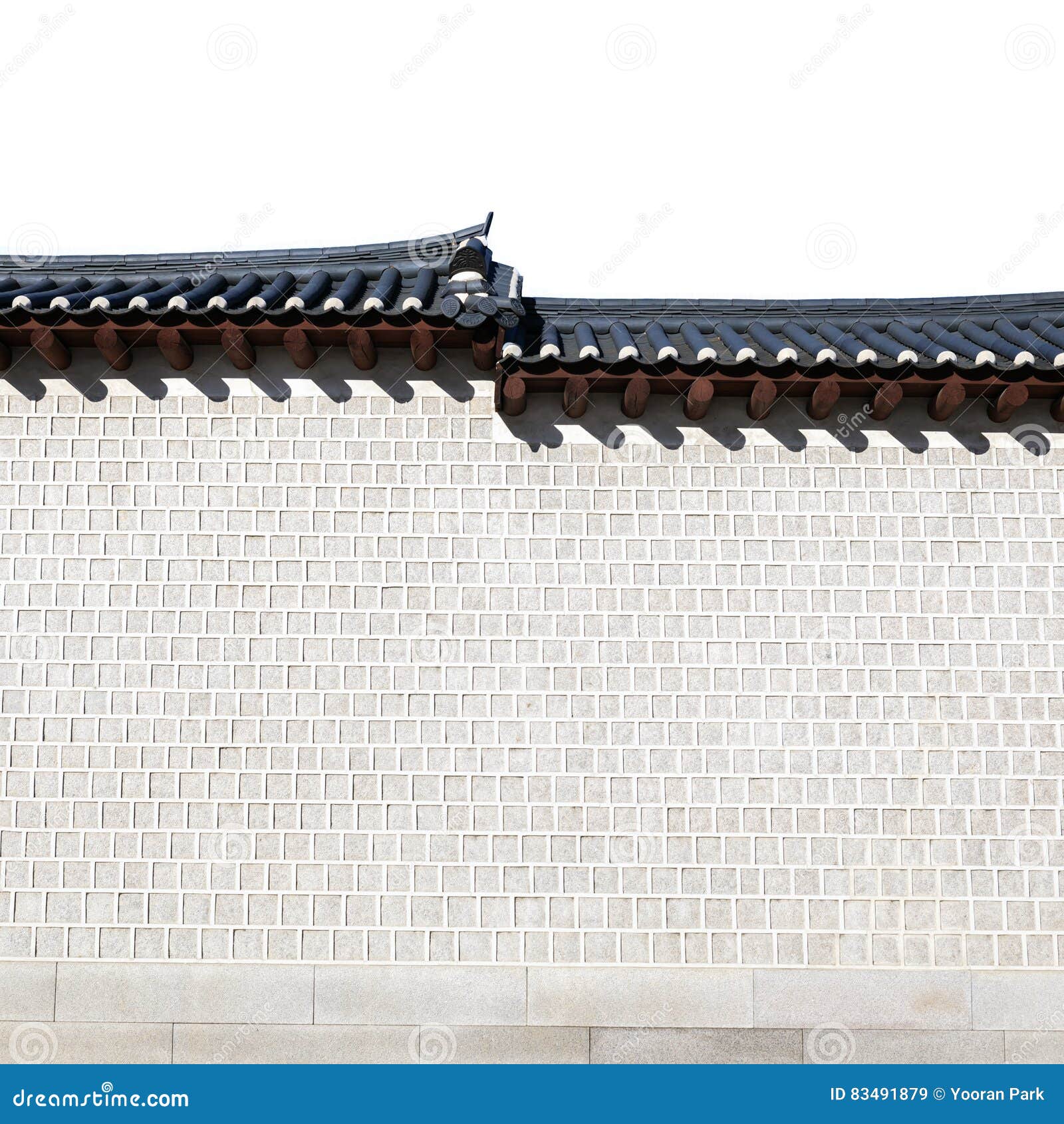 Korean Traditional Architecture Stock Image - Image of abstract ...