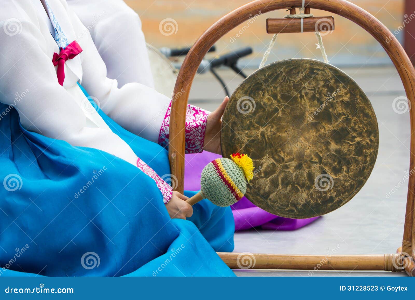 Korean Traditional Musical Instrument Stock Image - Image of sound ...