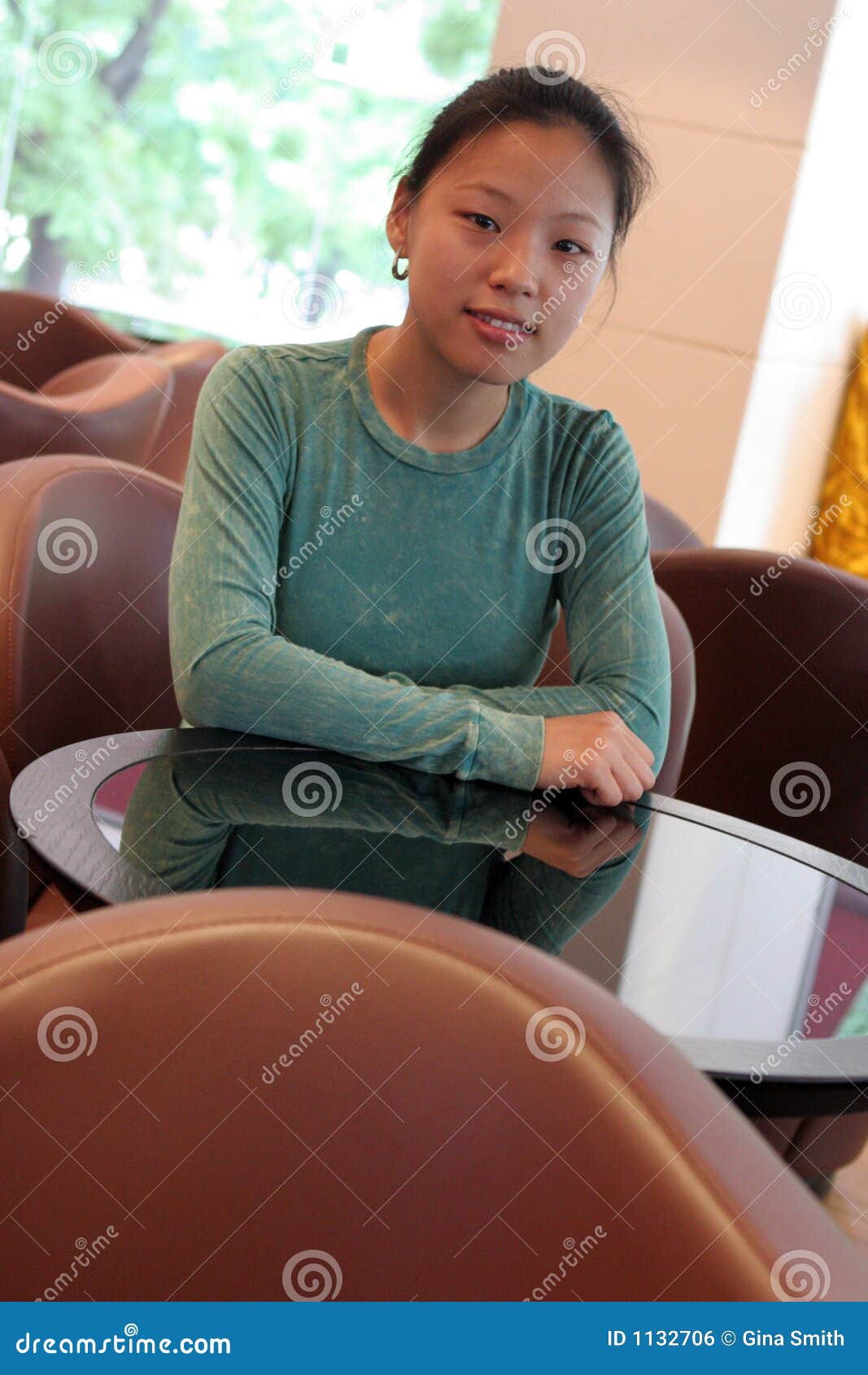 Korean woman stock photo. Image of cute, girl, asian, appealing - 1132706