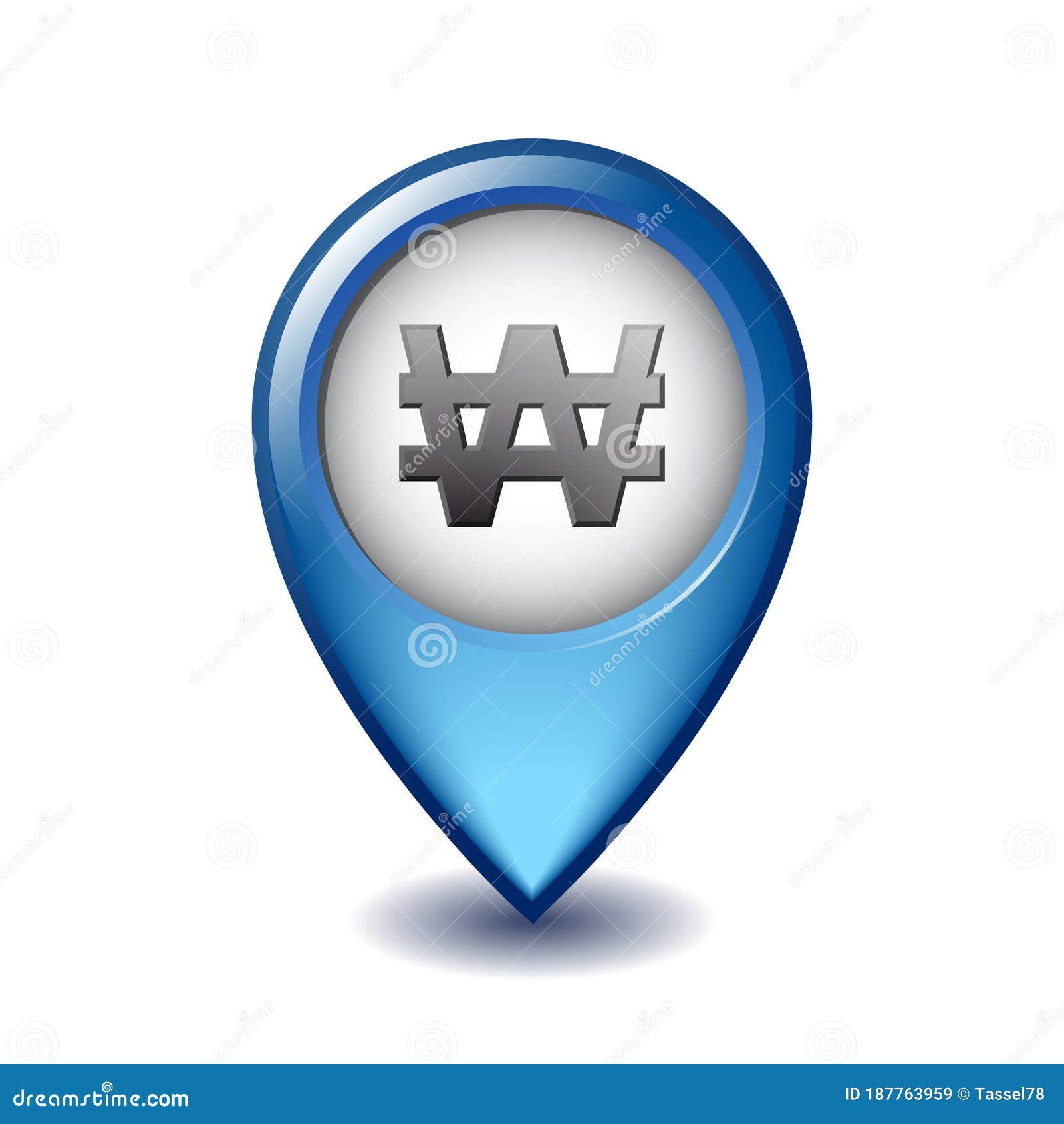 Korean Won Map Marker Moving Pixel Halftone Icon Cartoon Vector ... Korean Won Map Marker Moving Pixel Halftone Icon Cartoon Vector ...