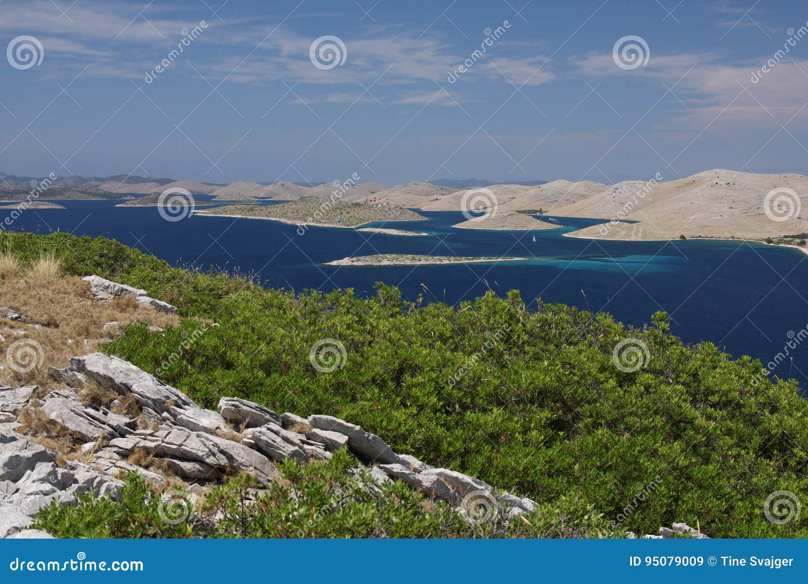 Kornati islands stock image. Image of clear, rocky, levrnaka - 95079009
