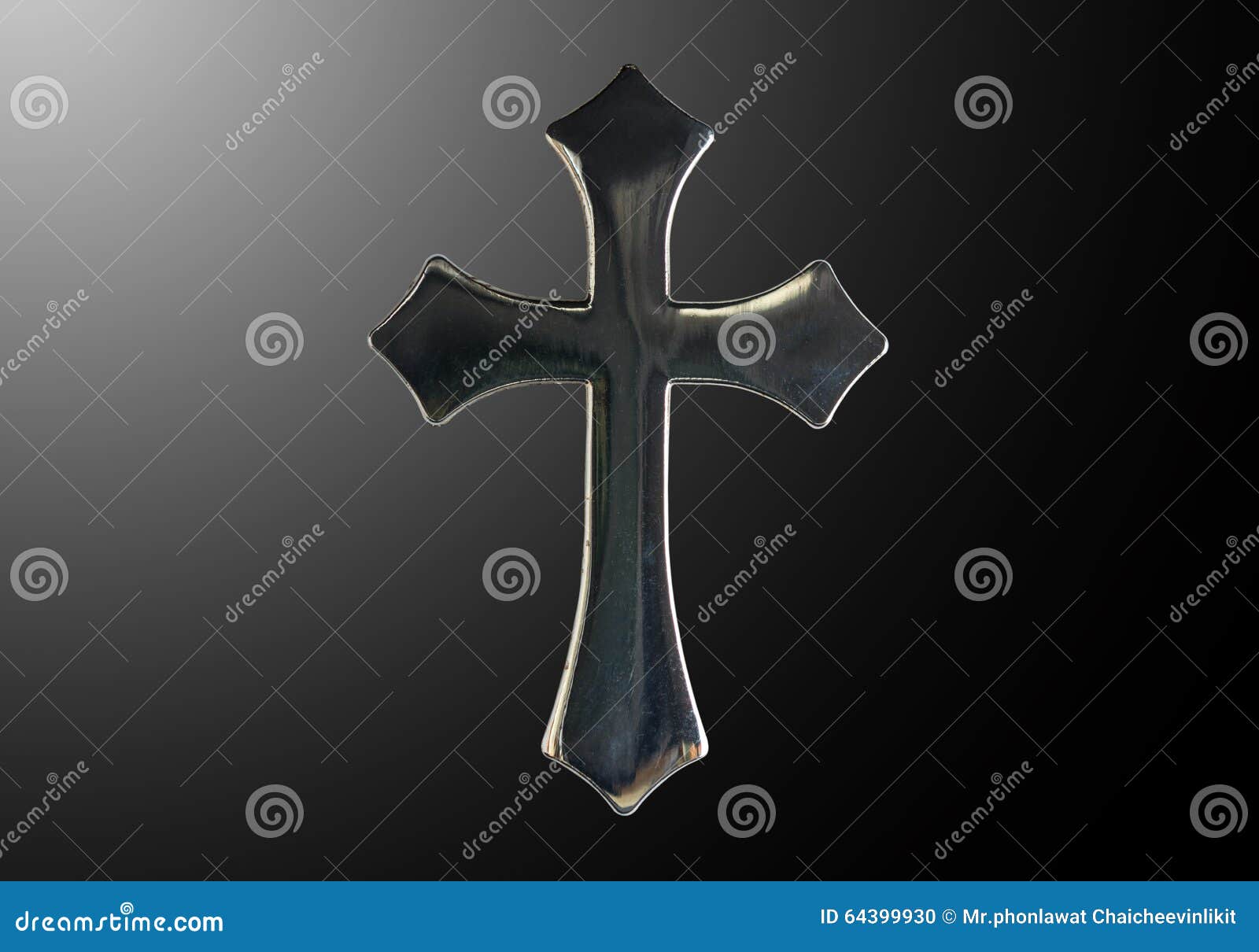 Kors arkivfoto. Bild av krona, frälsare, blurriness, passionen - 64399930