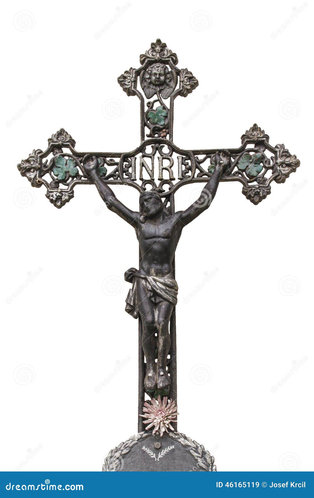 Kors jesus fotografering för bildbyråer. Bild av katolik - 46165119