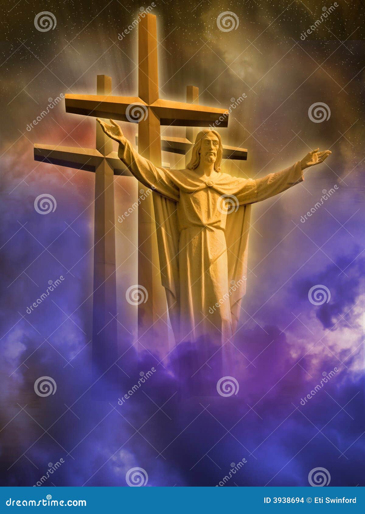 Korsar jesus stock illustrationer. Illustration av härligt - 3938694