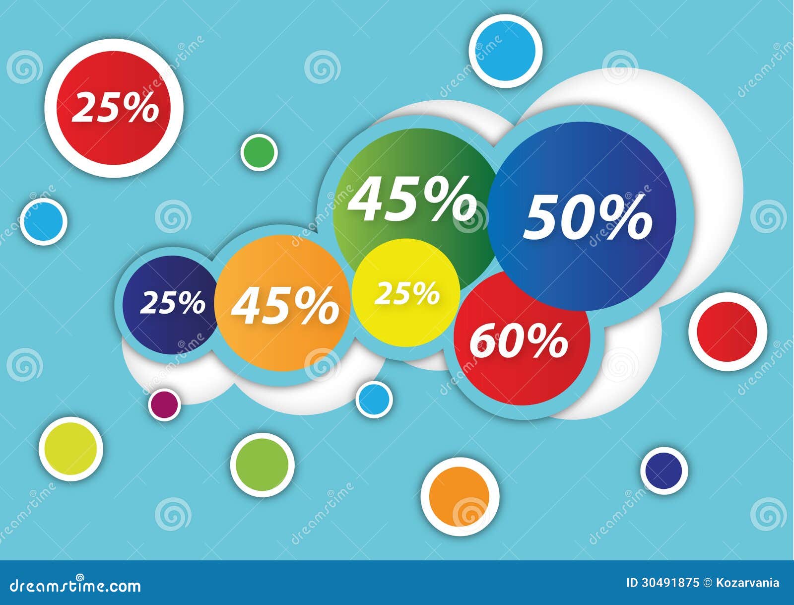 Kortingen stock illustratie. Illustration of pictogram - 30491875