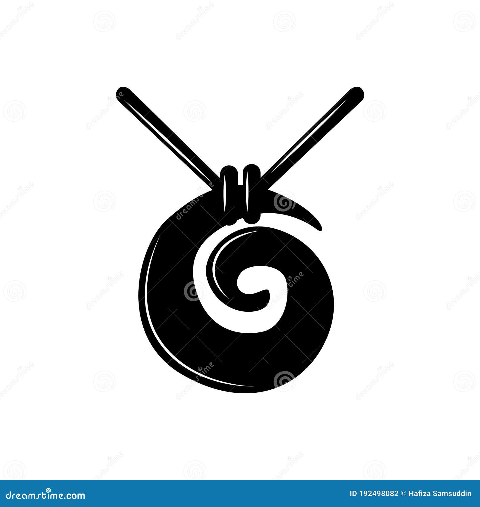 Koru. Vector Illustration Decorative Design Stock Vector - Illustration ...