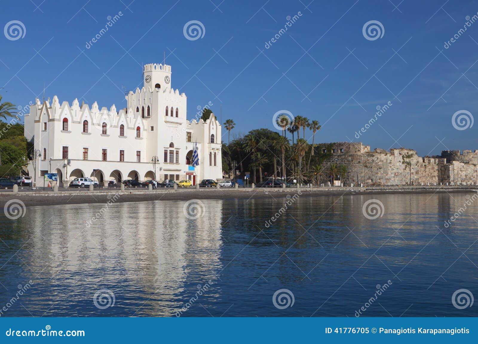 Kos island in Greece stock image. Image of country, house - 41776705
