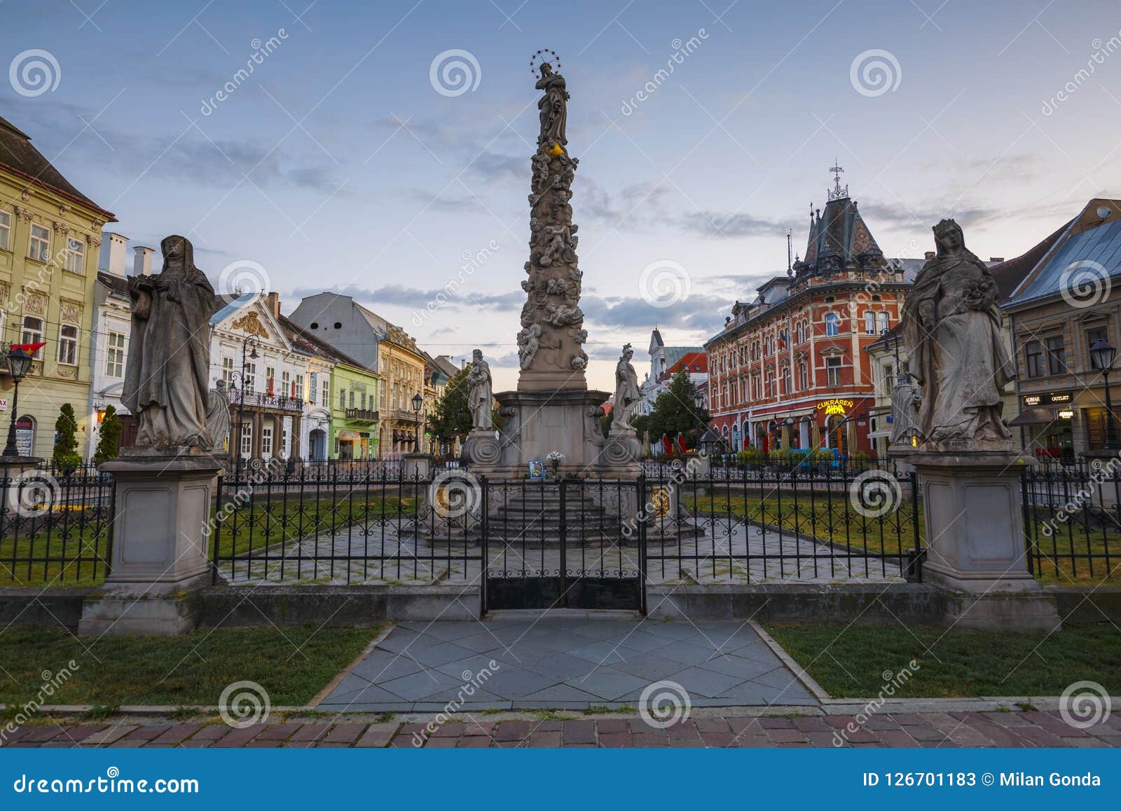 Kosice, Slovakia. editorial stock photo. Image of town - 126701183