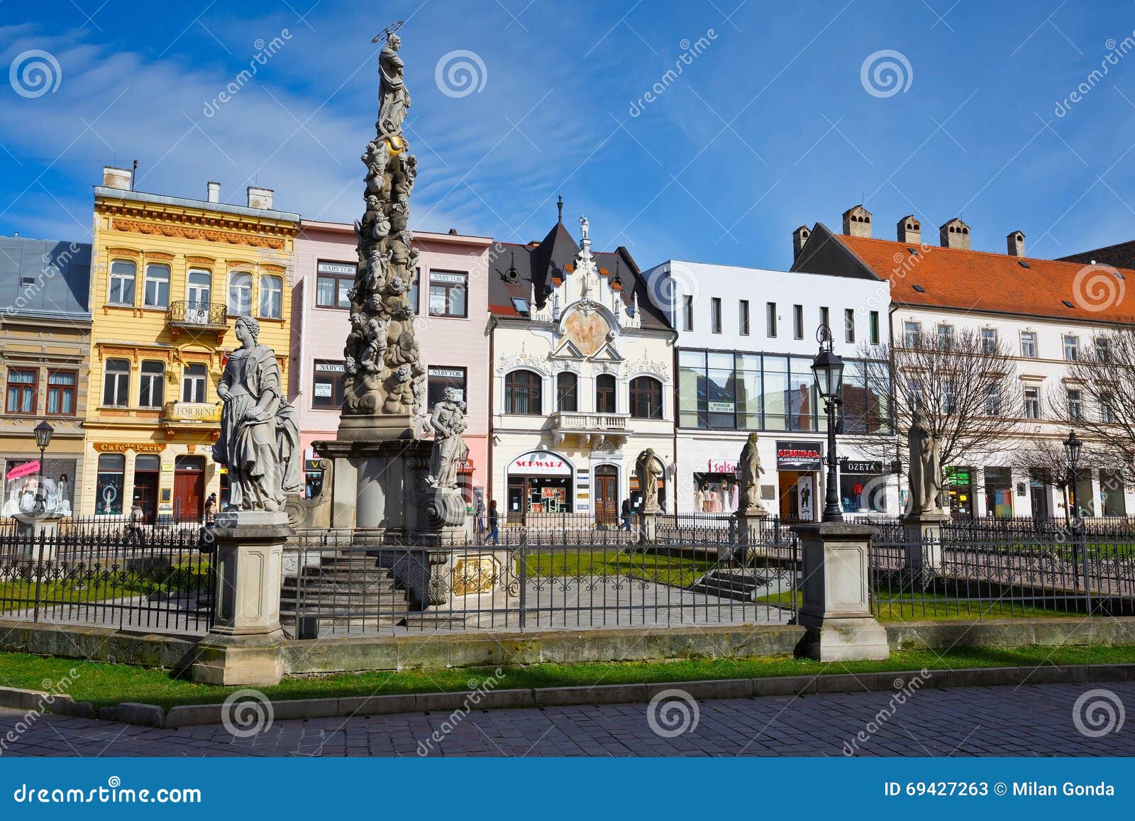 Kosice, Slovakia. editorial stock photo. Image of heritage - 69427263