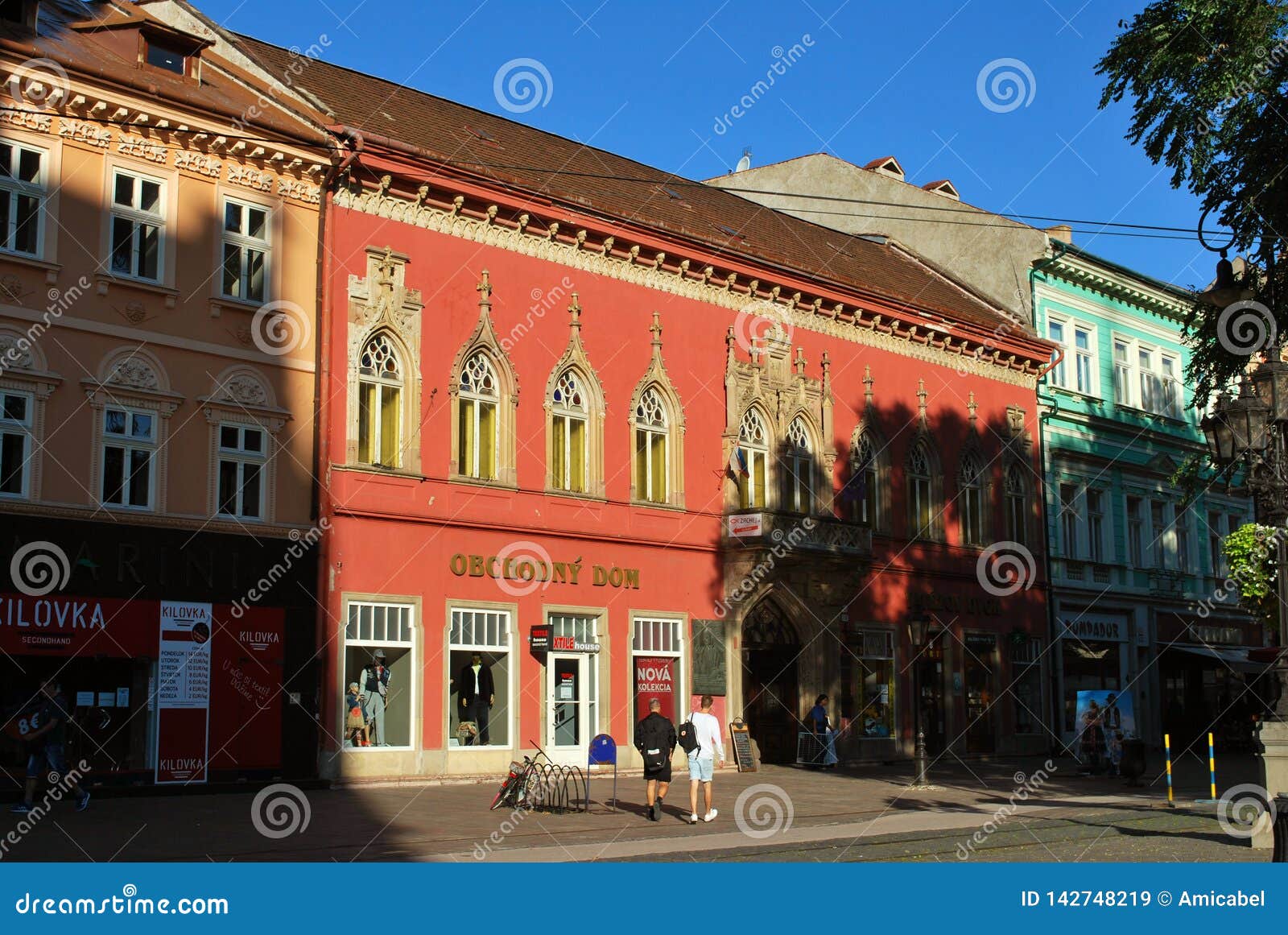 The Historical Center of Kosice Editorial Stock Image - Image of ...