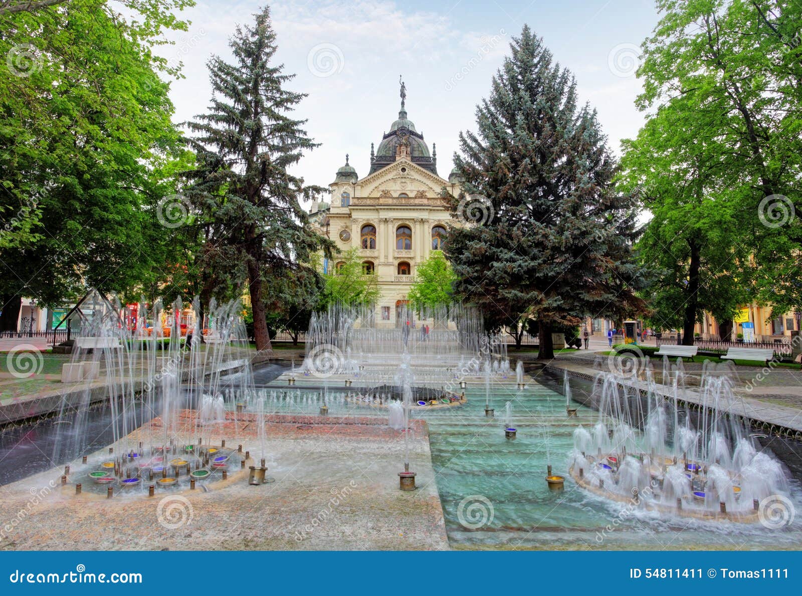 Kosice - Slovakia stock image. Image of street, europe - 54811411