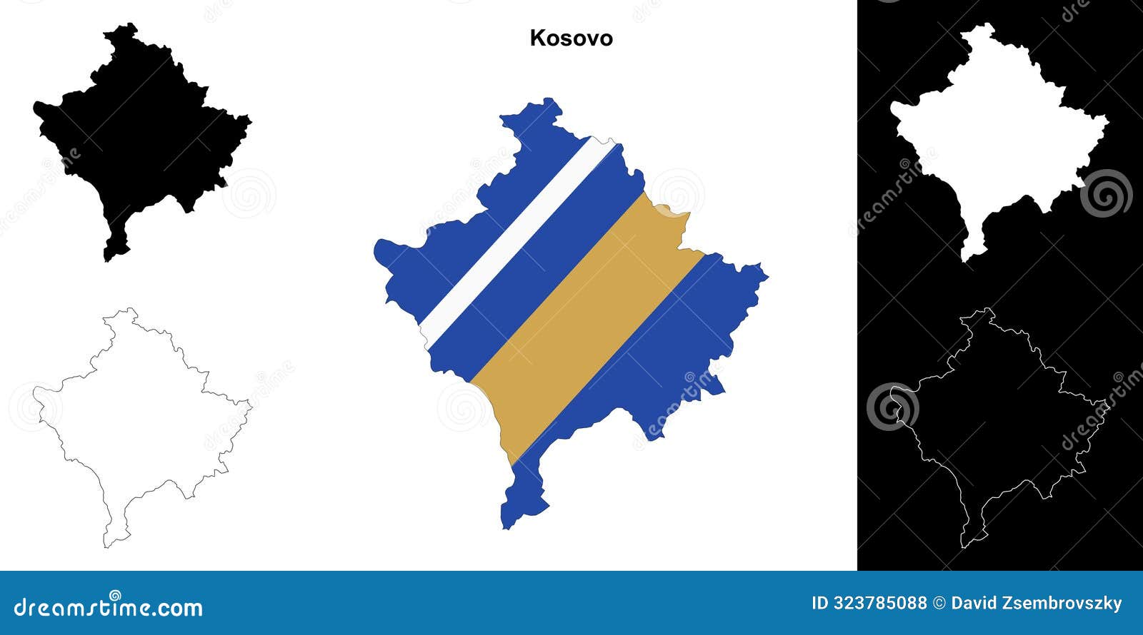Kosovo outline map stock illustration. Illustration of border - 323785088 Kosovo outline map stock illustration. Illustration of border - 323785088