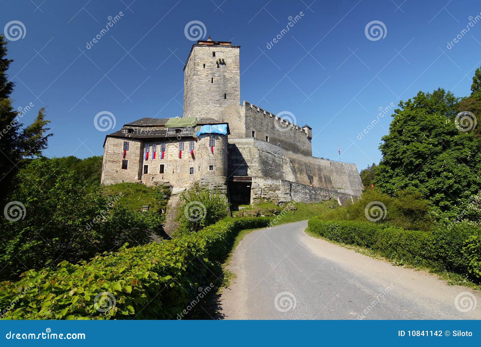 Kost Castle stock photo. Image of fortified, massive - 10841142